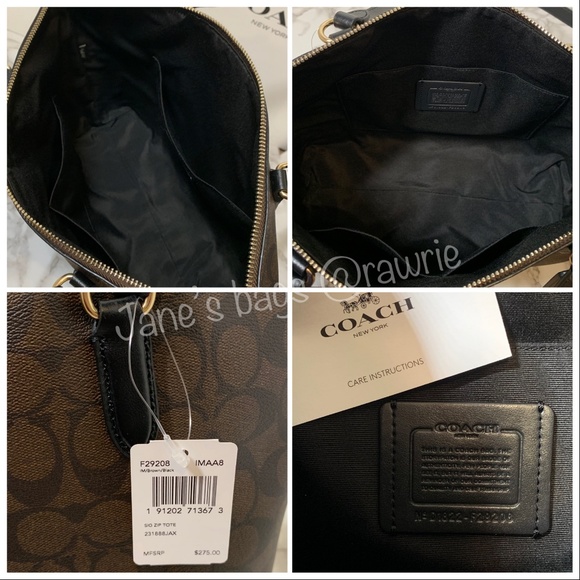 Coach | Bags | New Coach Signature Tote Matching Wallet Set | Poshmark